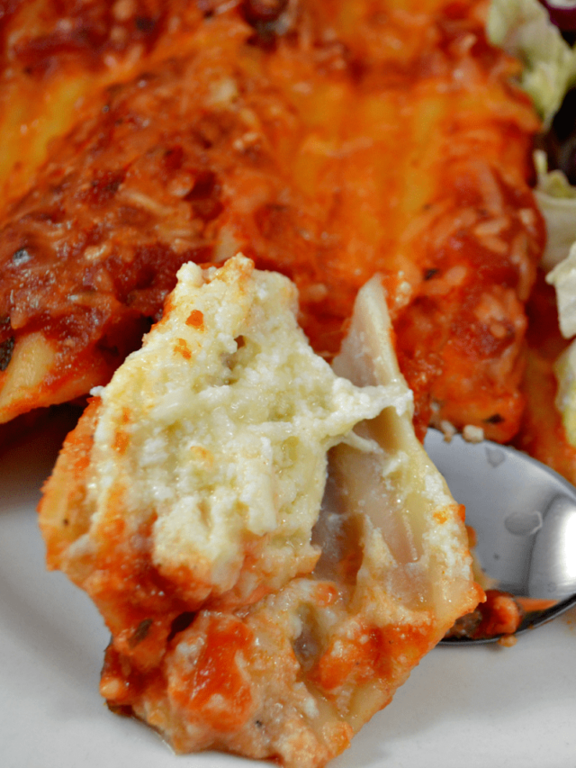 Three Cheese Manicotti Recipe | Today's Creative Ideas