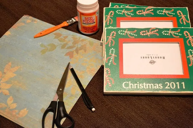 How to Mod Podge Picture Frames | Today's Creative Ideas