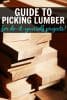 Guide to Picking Lumber for Do-It-Yourself Projects | Today's Creative ...
