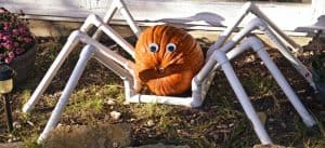 PVC Pumpkin Spider (with Pictures) | DIY Halloween Lawn Decor