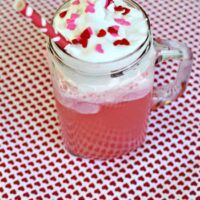 Valentine's Day Party Punch | Raspberry 7UP Punch