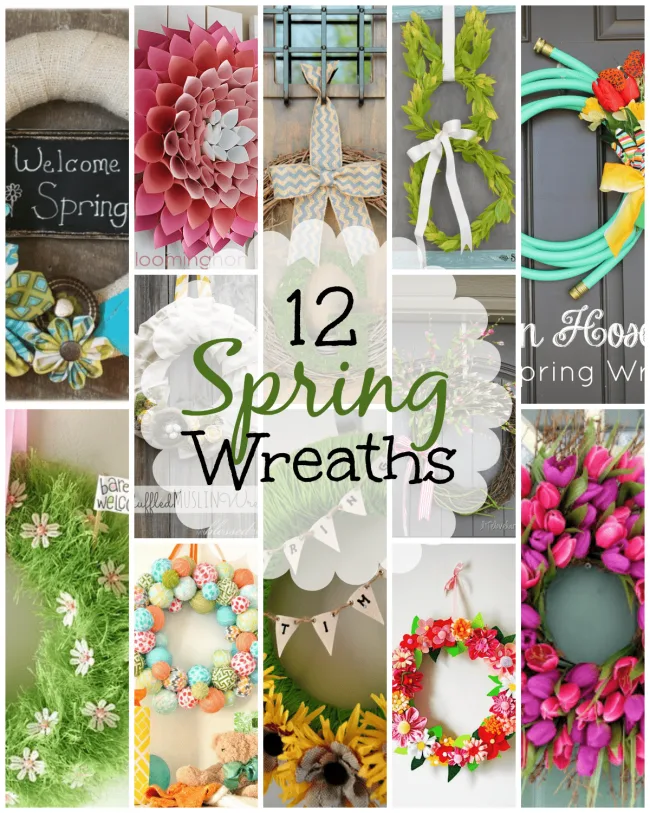 12 DIY Spring Wreaths | Today's Creative Ideas