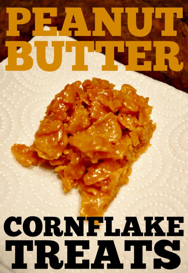 Peanut Butter Corn Flake Treats | Today's Creative Ideas