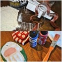 Salt Dough Ornament - Handprint Santa Claus | This Girl's Life Blog