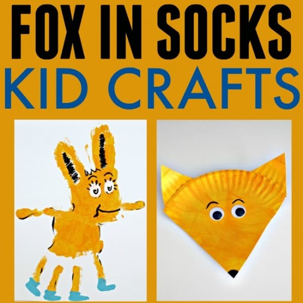 Fox in Socks Dr. Seuss Kid Crafts | Today's Creative Ideas
