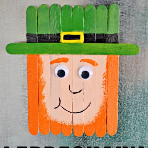 Popsicle Stick Leprechaun Craft for Kids | Today's Creative Ideas