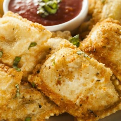 Baked Ravioli Appetizers - Olive Garden Copycat