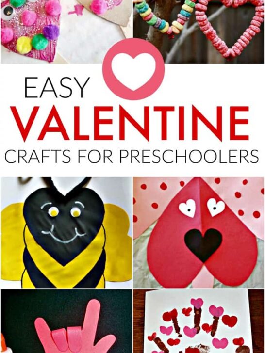 14+ Handprint Valentines Cards and Crafts
