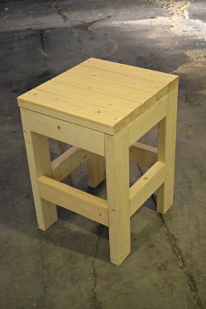 DIY Shop Stool - Under $20 | Today's Creative Ideas