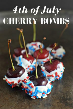 4th of July Cherry Bombs | Kid-Friendly & Boozy Versions!