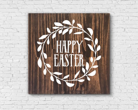Easter Wooden Signs - Home Decor Signs