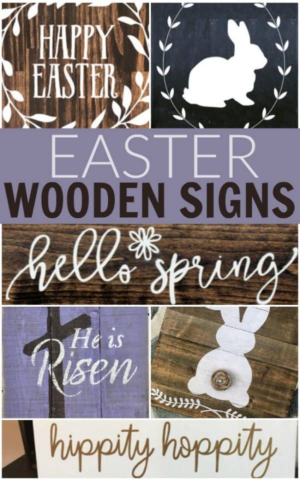 25+ Easter Wooden Signs for 2022! | Today's Creative Ideas