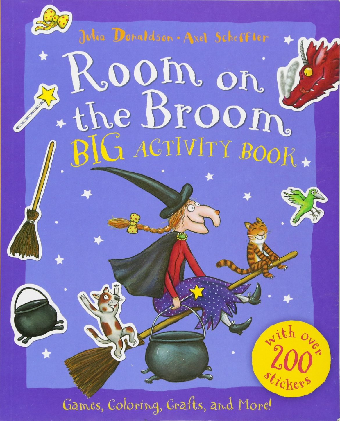 Popsicle Stick Witches Broom | Room on the Broom Craft