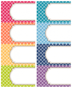 Free Printable Labels to Organize all your Spaces!