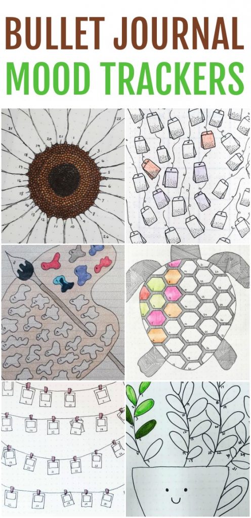 75+ Bullet Journal Mood Tracker Ideas | Today's Creative Ideas