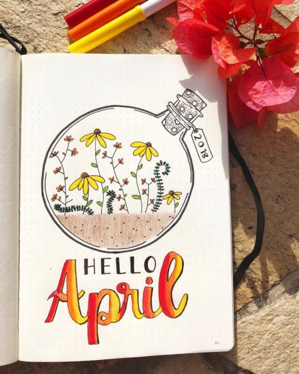 April Bullet Journal Ideas | Today's Creative Ideas