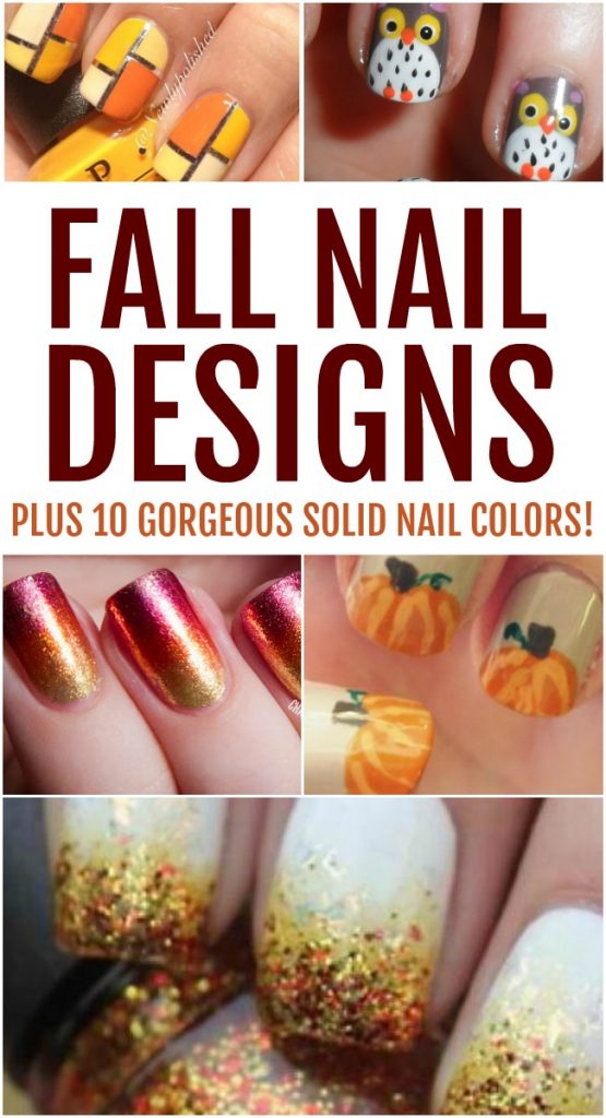 Fall Nail Designs: Plus 10 gorgeous solid colors!