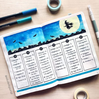 38+ October Bullet Journal Ideas to Plan your Month!