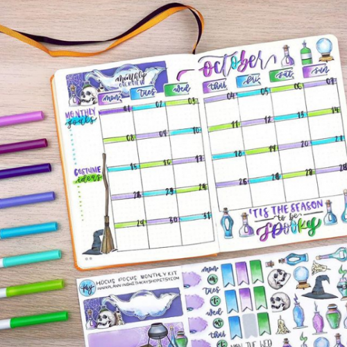 38+ October Bullet Journal Ideas to Plan your Month!