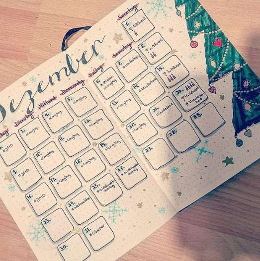 December Bullet Journal Ideas | Today's Creative Ideas