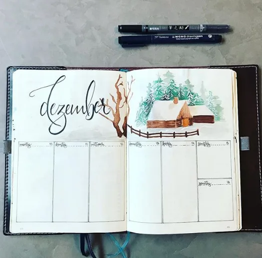 December Bullet Journal Ideas | Today's Creative Ideas