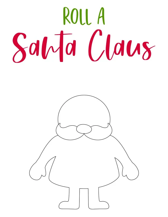 Roll and Draw Santa Dice Game | Today's Creative Ideas