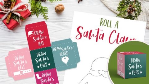 Roll and Draw Santa Dice Game | Today's Creative Ideas