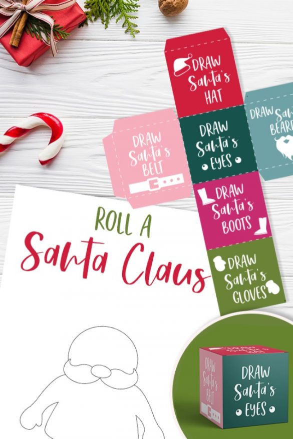 Roll and Draw Santa Dice Game | Today's Creative Ideas