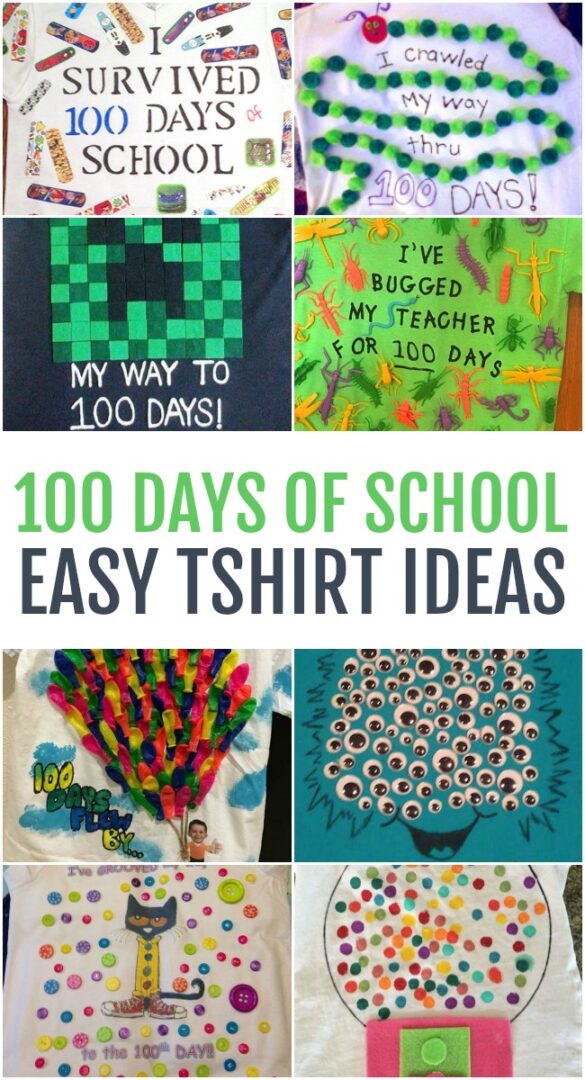 Easy 100 Days Of School Shirt Ideas Today s Creative Ideas
