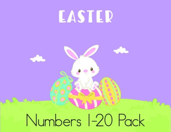 Easter Numbers Practice Worksheets | Today's Creative Ideas