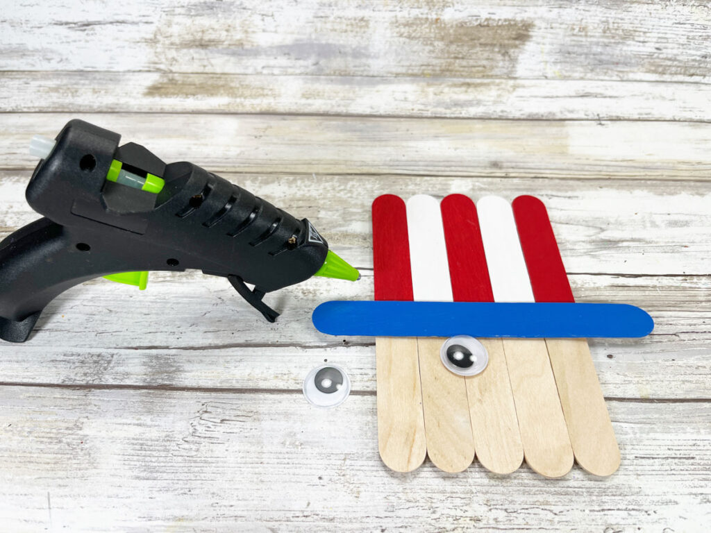 Popsicle Stick Uncle Sam | 4th of July Kid Craft Idea