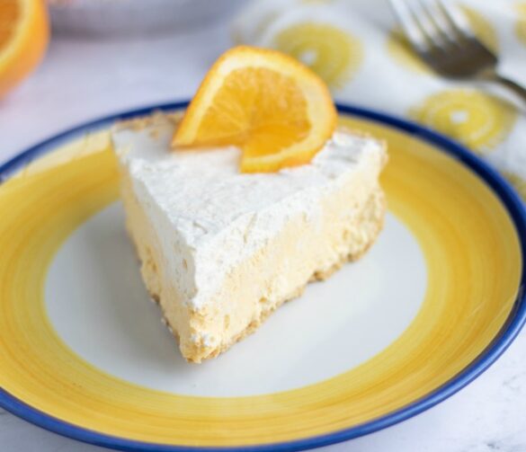 No-Bake Orange Creamsicle Pie | Today's Creative Ideas