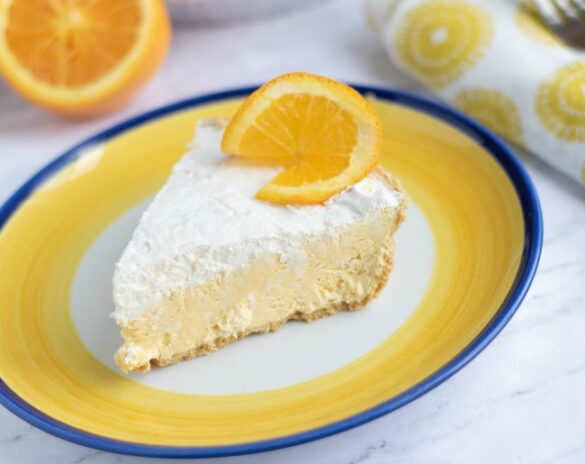 No-Bake Orange Creamsicle Pie | Today's Creative Ideas