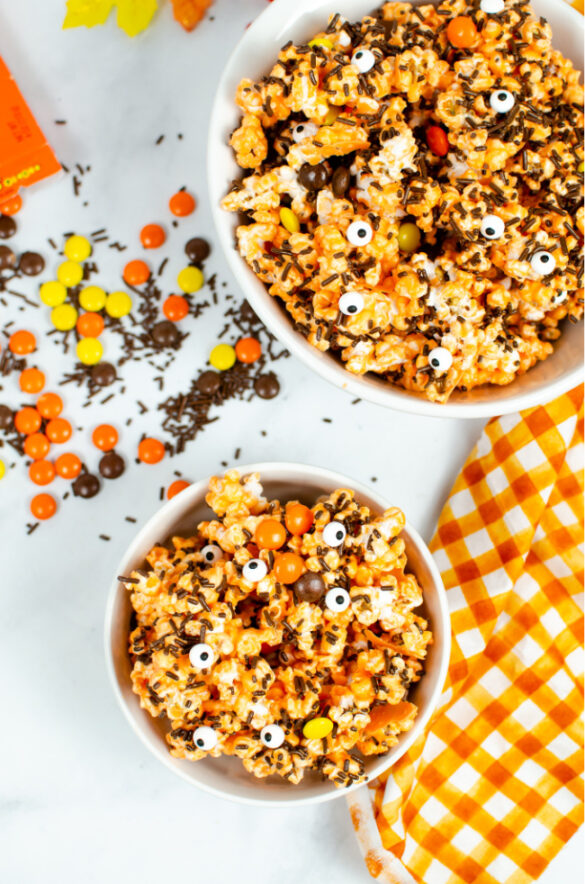 Monster Munch Halloween Popcorn | Snack Party Mix