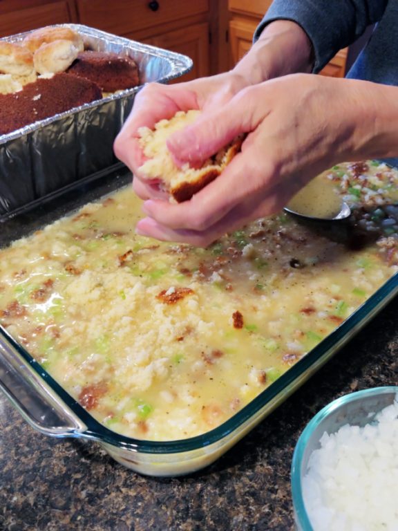 Southern Chicken Cornbread Dressing