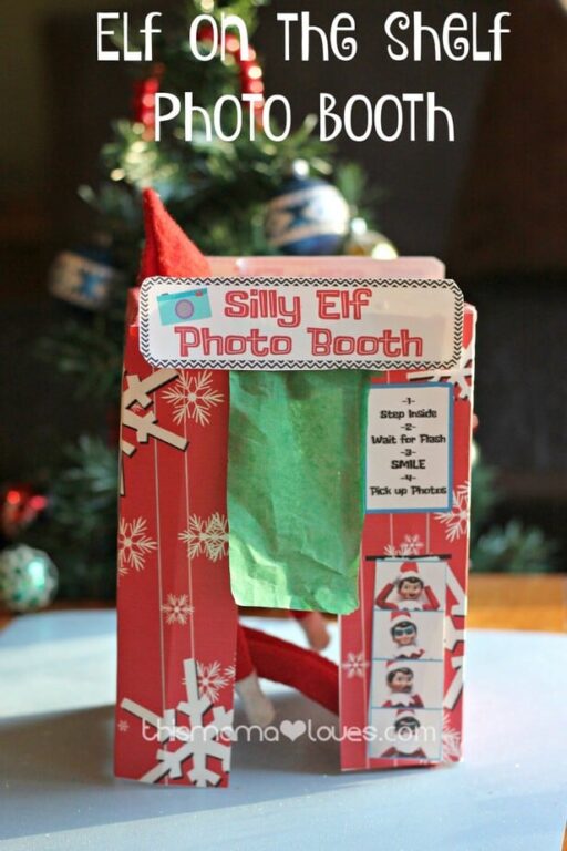 20+ Elf on the Shelf Printable Props | Today's Creative Ideas