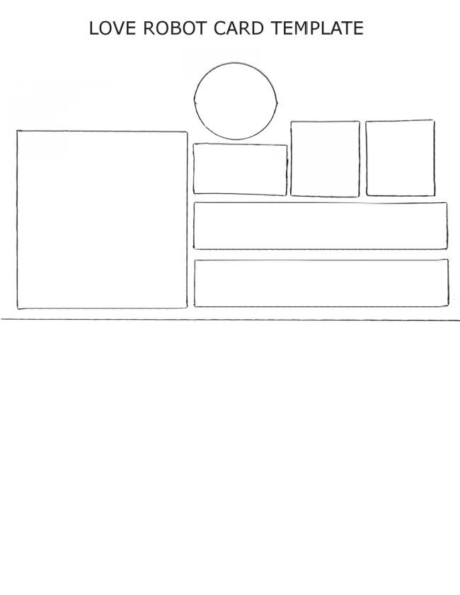 Love Robot Valentine Card | Today's Creative Ideas