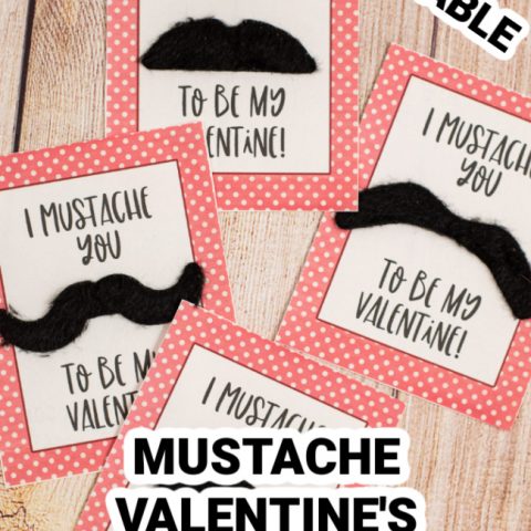 Mustache Valentines for Kids (Includes Free Printable) | Today's ...