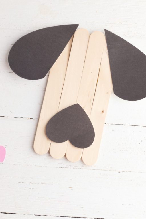 Popsicle Stick Dog Valentine Craft | Today's Creative Ideas