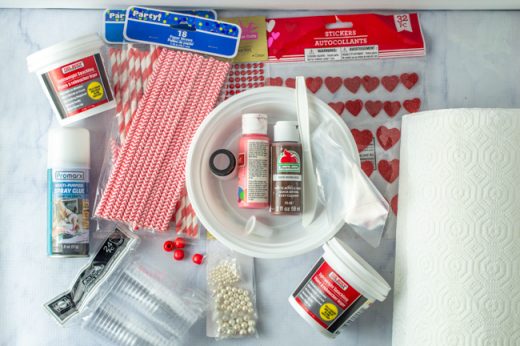 Valentine's Day Faux Milkshake Craft | Today's Creative Ideas