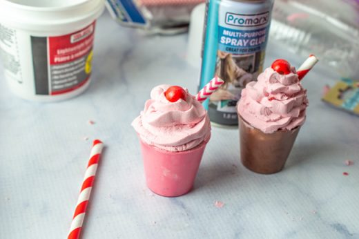 Valentine's Day Faux Milkshake Craft | Today's Creative Ideas