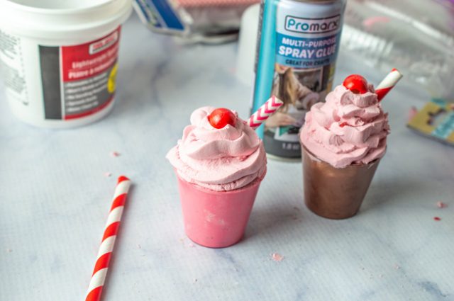 Valentine's Day Faux Milkshake Craft | Today's Creative Ideas