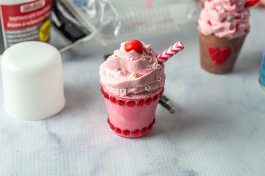Valentine's Day Faux Milkshake Craft | Today's Creative Ideas