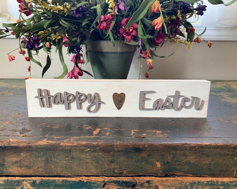 25+ Easter Wooden Signs for 2022! | Today's Creative Ideas