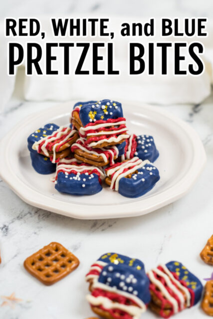 Red, White, and Blue Pretzel Bites | Today's Creative Ideas