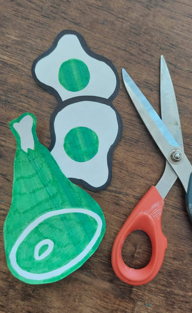 Green Eggs and Ham Paper Plate Craft | + Free Printable