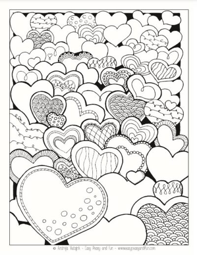 14+ Valentine Coloring Sheets | Today's Creative Ideas