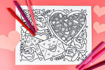 14+ Valentine Coloring Sheets | Today's Creative Ideas
