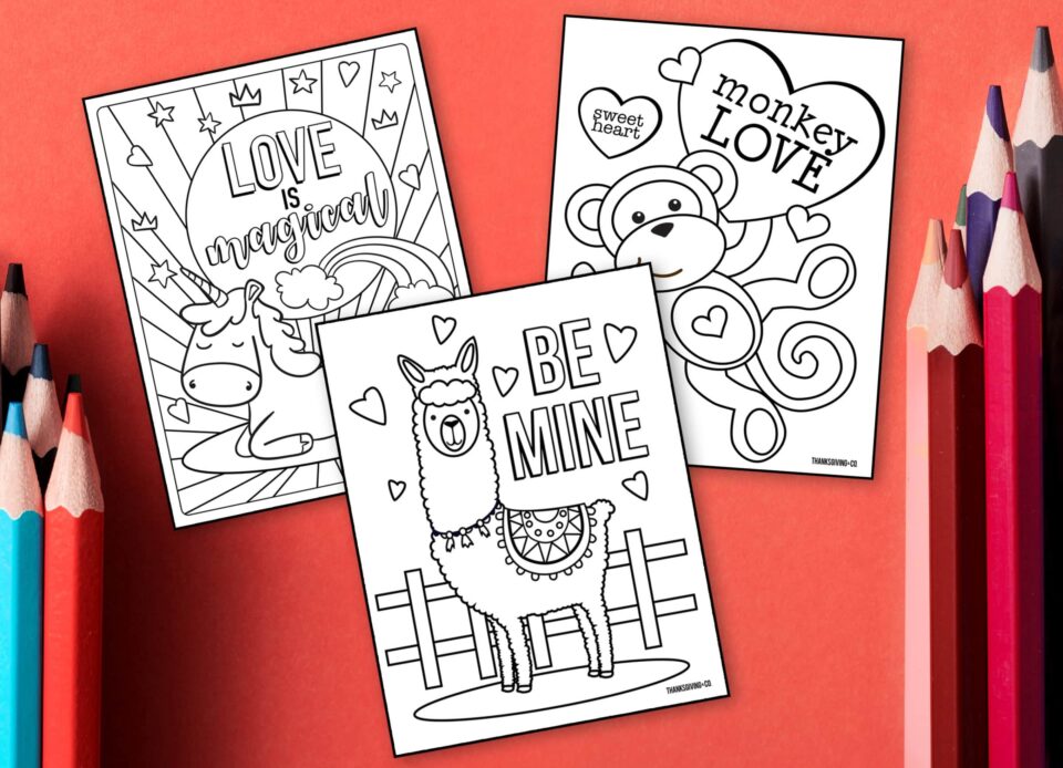 14+ Valentine Coloring Sheets | Today's Creative Ideas