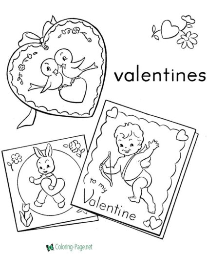 14+ Valentine Coloring Sheets | Today's Creative Ideas